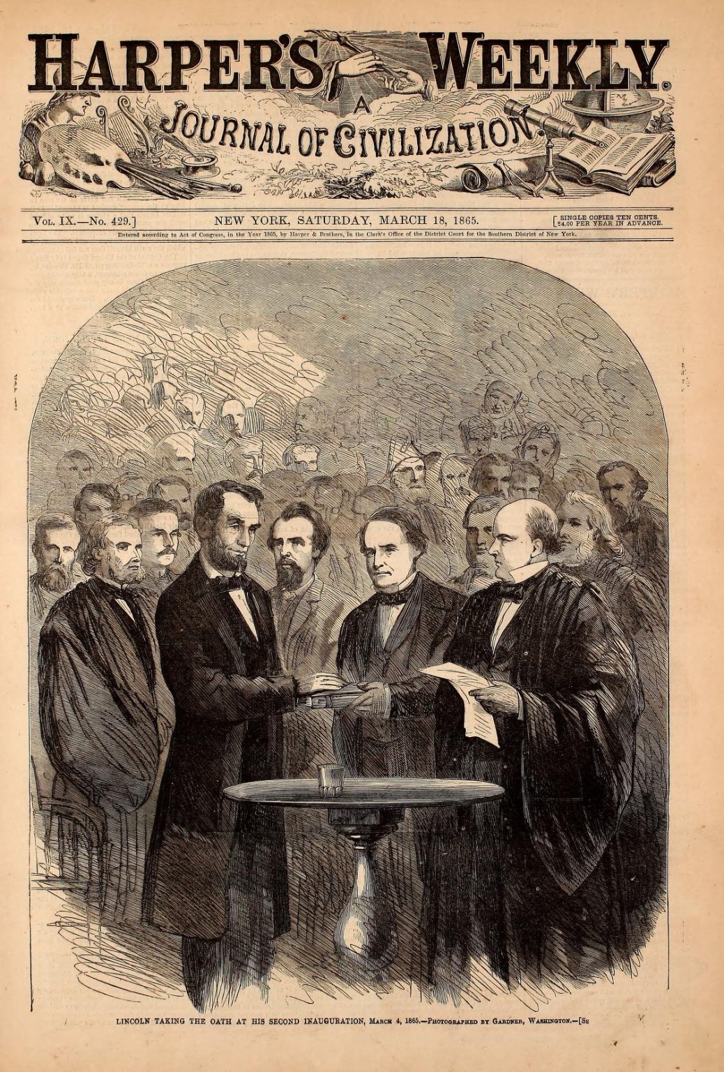 Mystery Solved: Why the Harper's Weekly Close-Up of Lincoln's Second ...