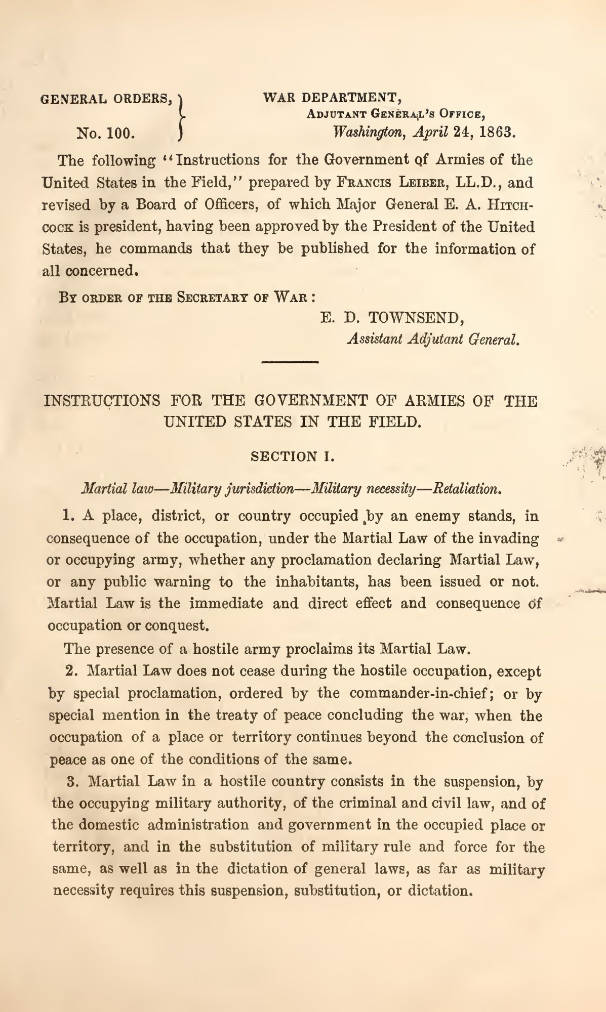 From the Collection: German-Americans in the Civil War Era - Friends of ...
